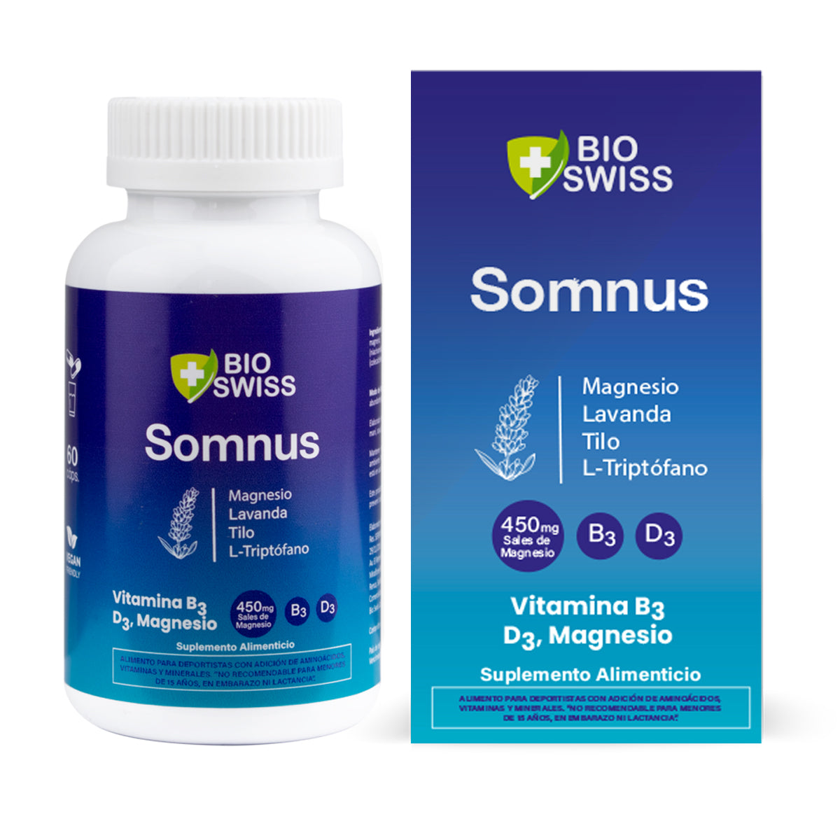 Somnus - Descanso profundo y tranquilo – Bio Swiss Lab®
