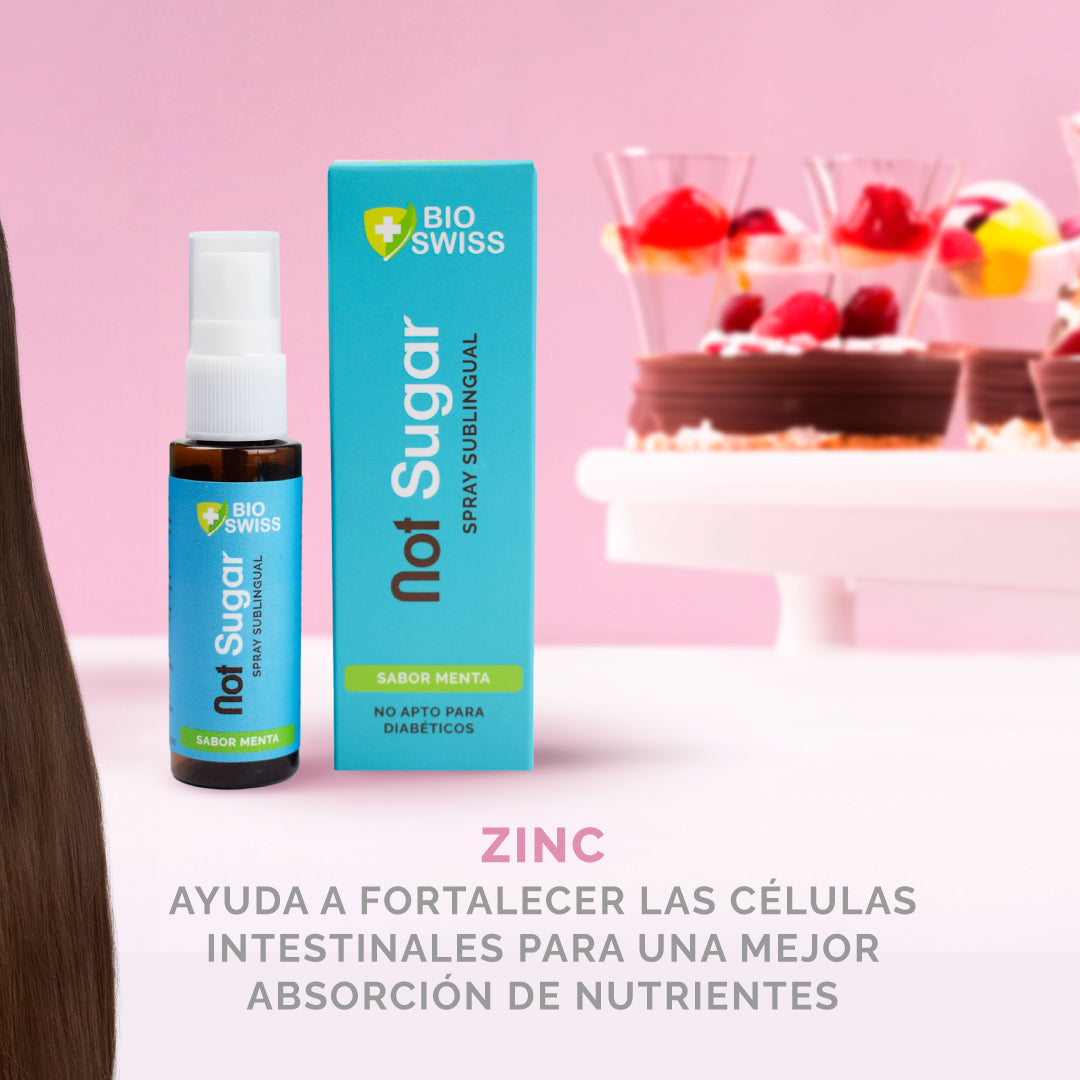 Not Sugar sabor menta – Bio Swiss Lab®