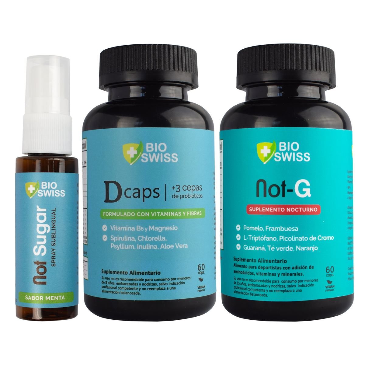 Not Sugar + D Caps + Not-G – Bio Swiss Lab®